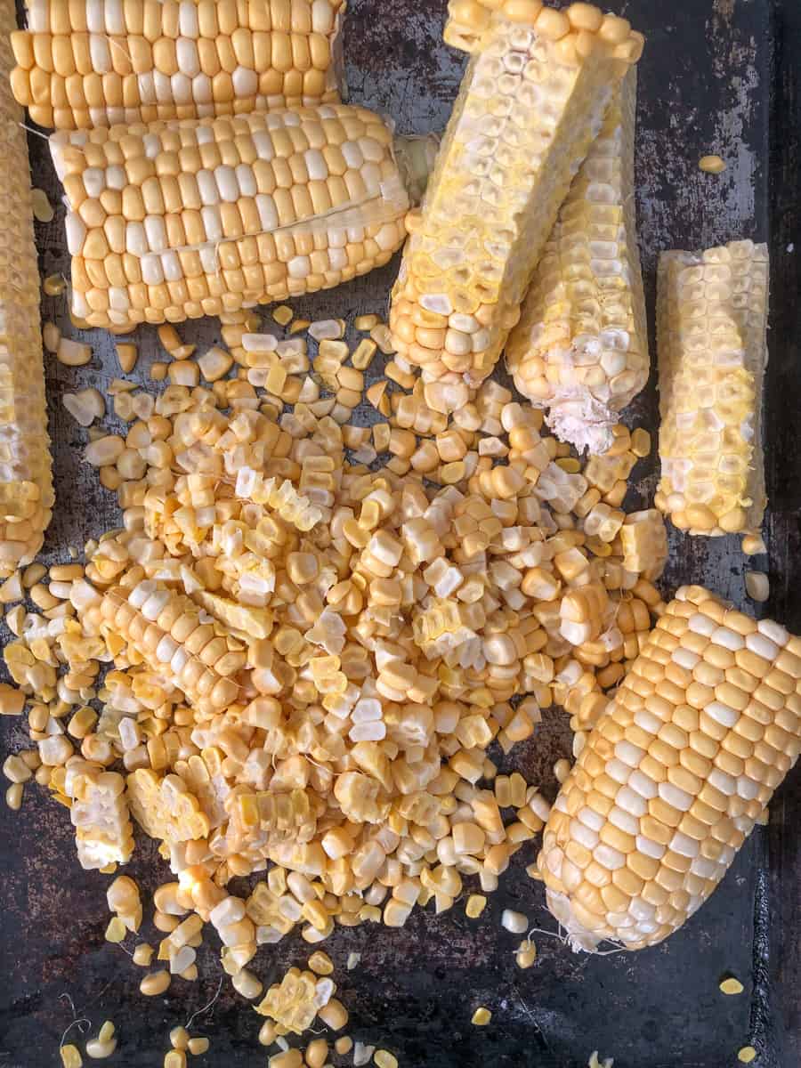 Easy Mango Corn Salsa Recipe (sweet + heat) - simplyceecee.co