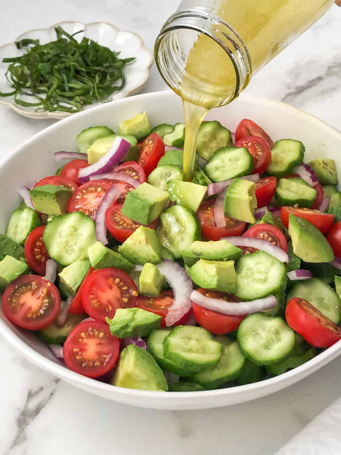 How to Make a BIG Epic Salad That Tastes Good! - simply ceecee
